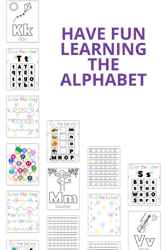 Printable Alphabet Activity Book – Mama Kenna