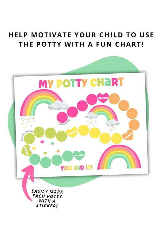 Printable Rainbow Potty Chart – Mama Kenna