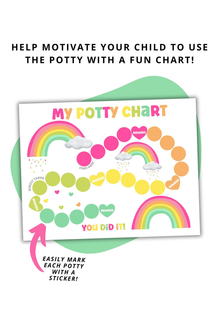 Printable Rainbow Potty Chart – Mama Kenna
