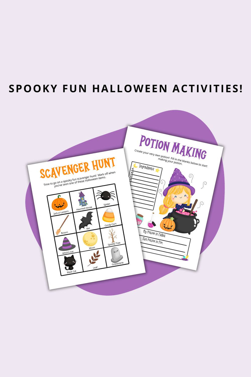 Printable Halloween Activity Book for Kids – Mama Kenna
