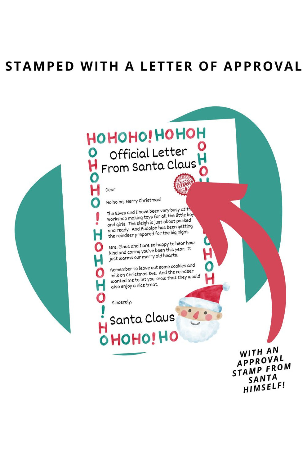 Editable Letter From Santa Printable – Mama Kenna